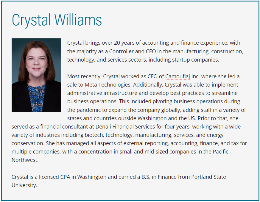 Crystal Williams - Seattle